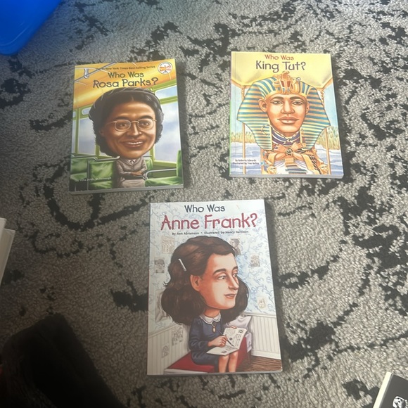 Other | Rosa Parks And King Tut And Anne Frank Books | Poshmark
